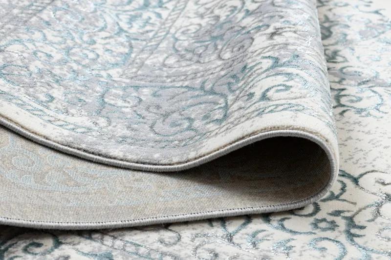 Dywany Łuszczów Kusový koberec Core W7161 Vintage rosette blue/cream and grey - 120x170 cm