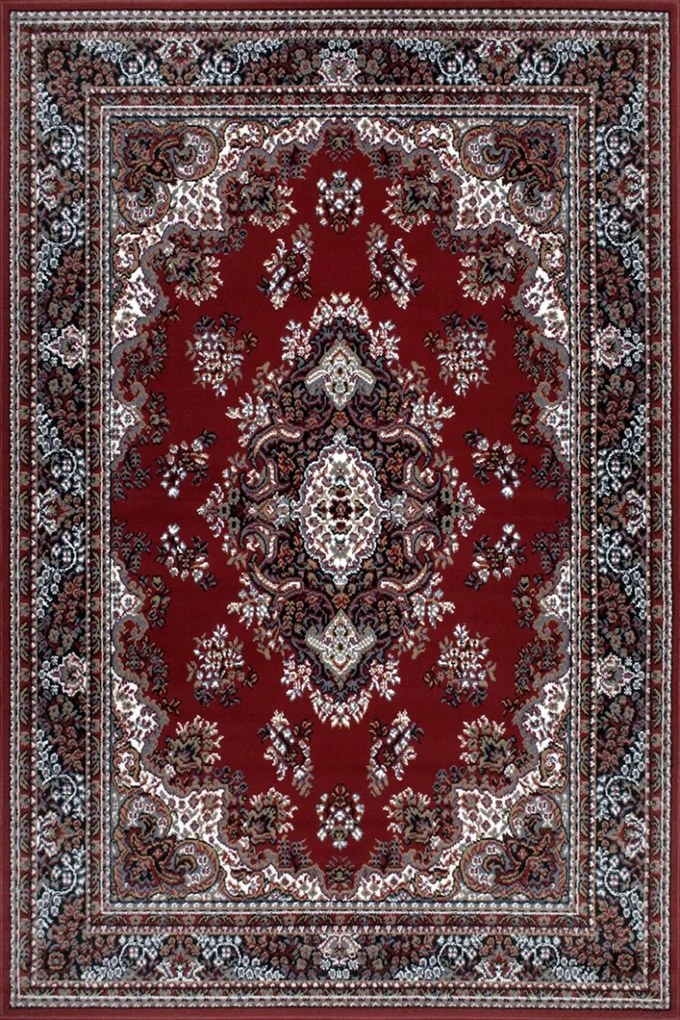 Jutex Kusový koberec klasický Escape 510480 červený 040x060 cm