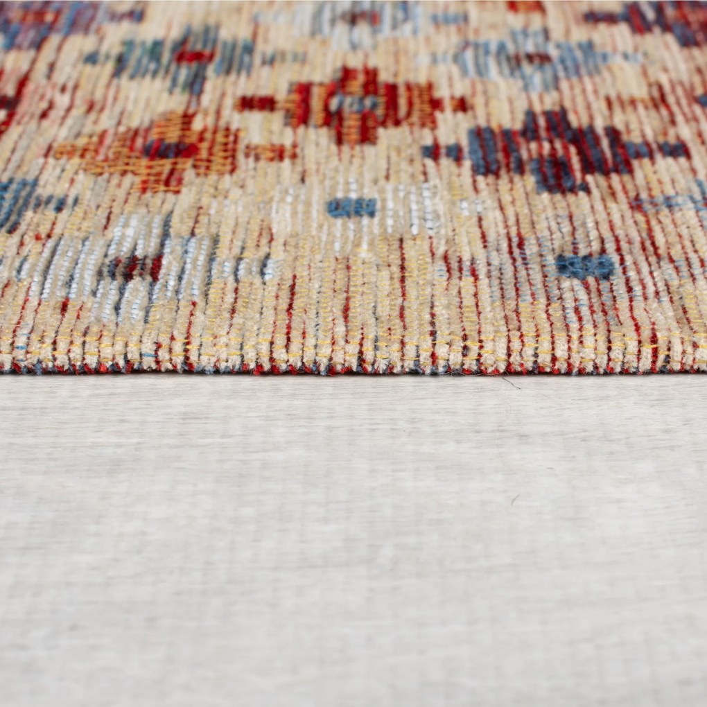 Flair Rugs, Kusový koberec Manhattan Abstract Diamond Multi Bright, 200x290, vícebarevná, chodba / předsíň