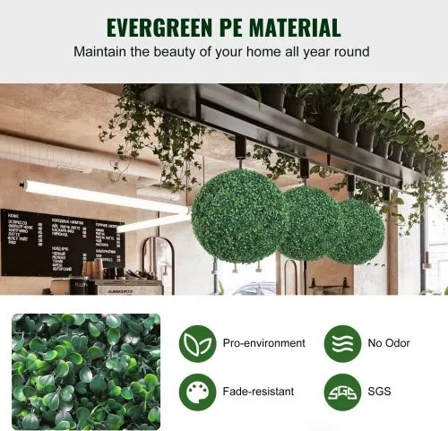 Umělé topiary Zimostráz, 50,8 cm vysoký (2 kusy)