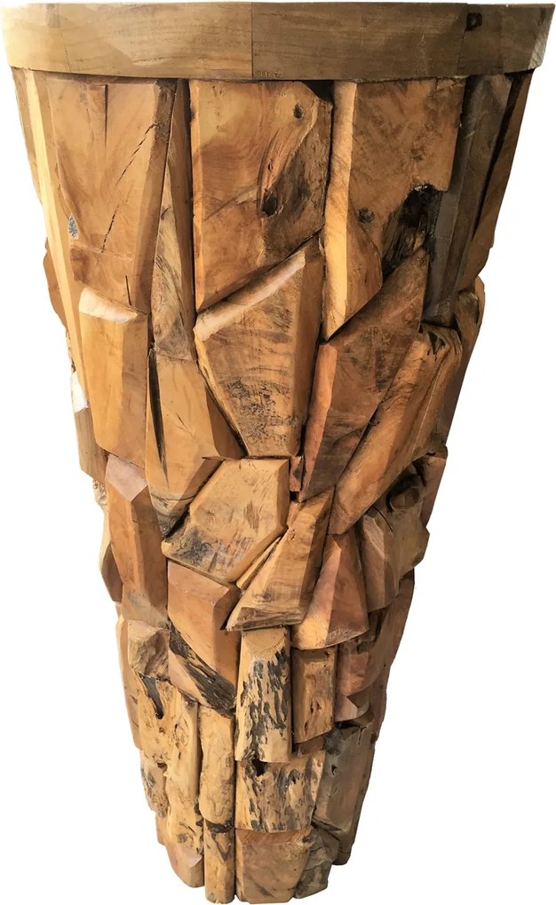 4U design s.r.o. Dřevěná váza 110x50cm