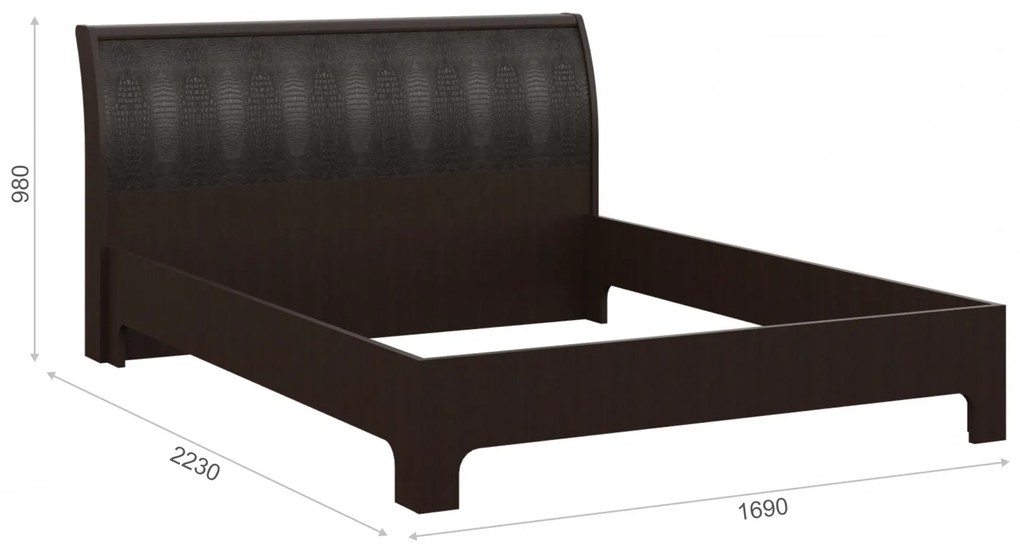 Imperial POSTEL 160x200 TOKIO, wenge