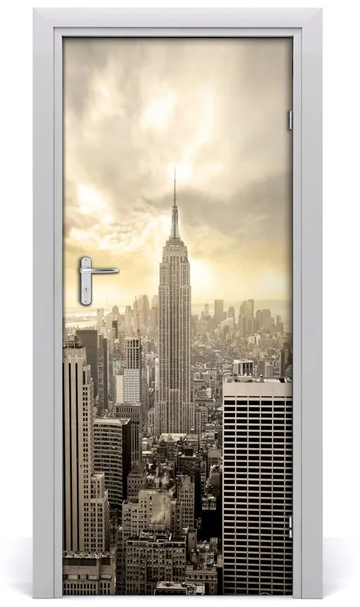 Fototapeta samolepící dveře Manhattan New York 75x205 cm