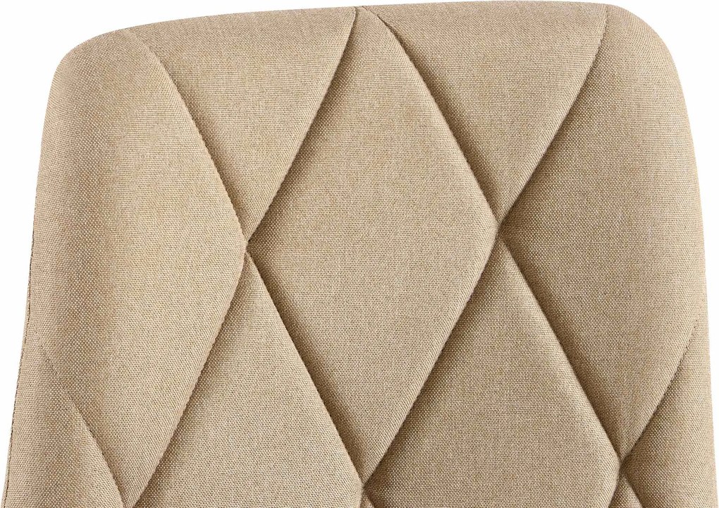 Jídelní židle Clairton látka – taupe