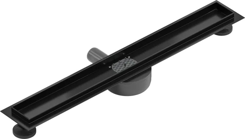 Mexen Flat 360° tělo pro otočný liniový odtok 50 cm, černý - 1740050