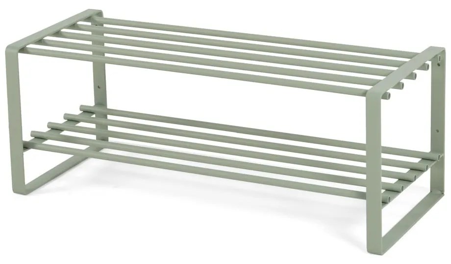 Zeleno-šedý kovový botník Rex – Spinder Design