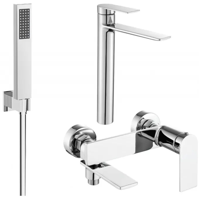 Mexen Zero R02 vanový set, chrom - 71113R02-00