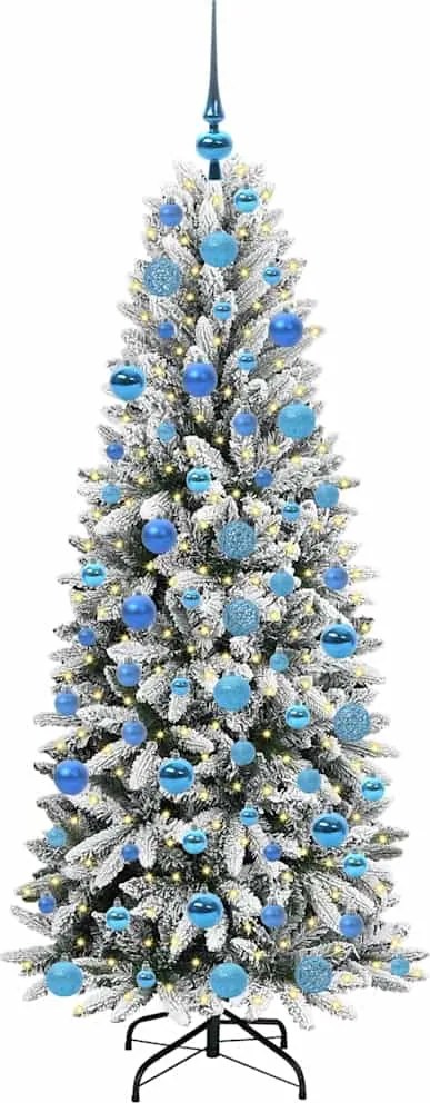 Umělý vánoční stromeček Bílá 180 cm PVC, plast, ocel a PE 3396052