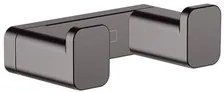 Hansgrohe AddStoris dvojháček kartáčovaný černý chrom 41755340