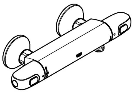 GROHE 34550000 - Termostatická sprchová baterie GROHTHERM 1000 DN 15 chrom