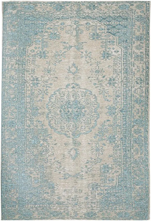 Světle modrý koberec z žinylky 155x230 cm Rexa – Bizzotto
