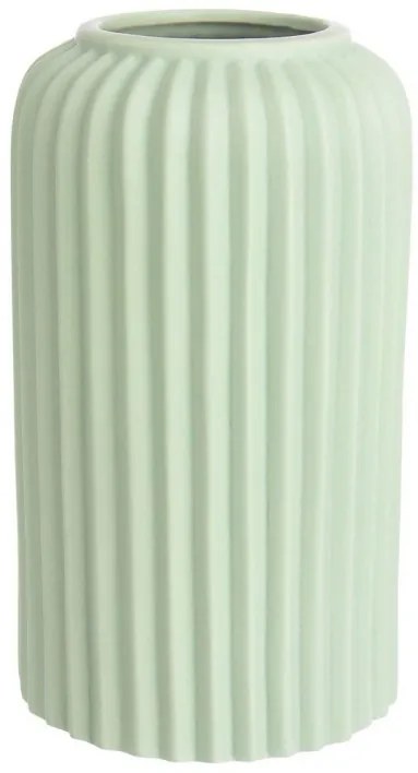 BIZZOTTO zelená porcelánová váza ARTEMIDE 11x20 cm 0503237