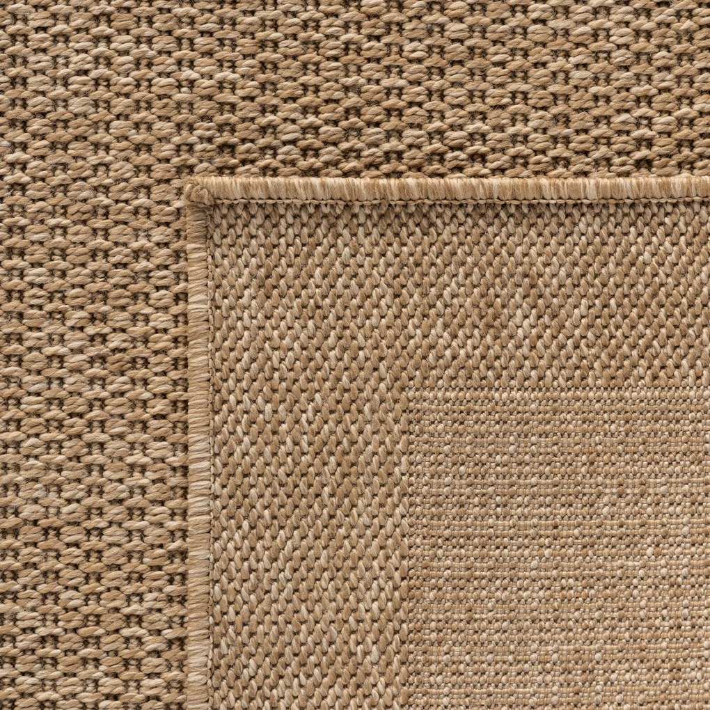 Ayyildiz, Kusový koberec Timber 1402 beige - na ven i na doma, 160x230, béžová, chodba / předsíň