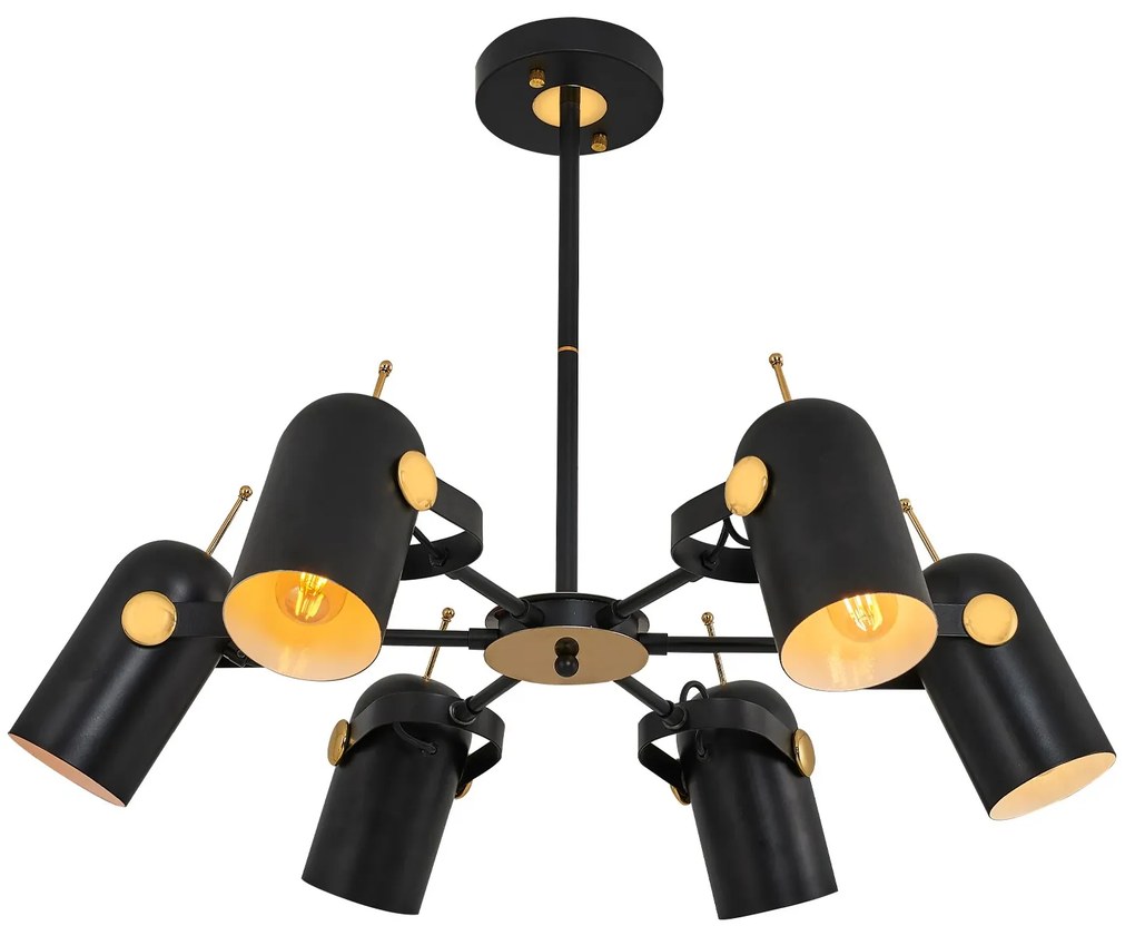 OPVIQ Závěsné světlo BLACK černé 414LRC1570
