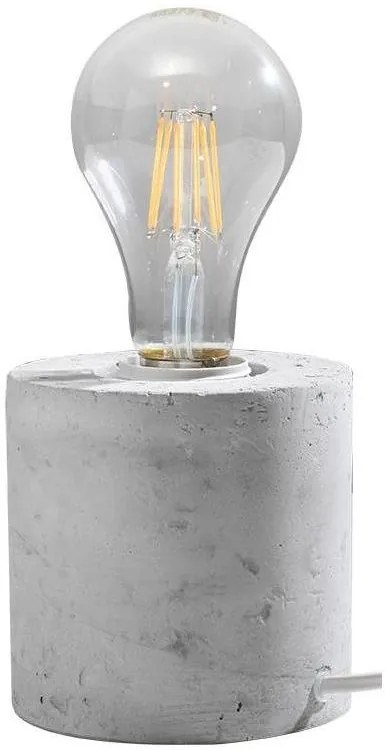 Stolní lampa stolní lampa salgado 1xe27/60w/230v beton