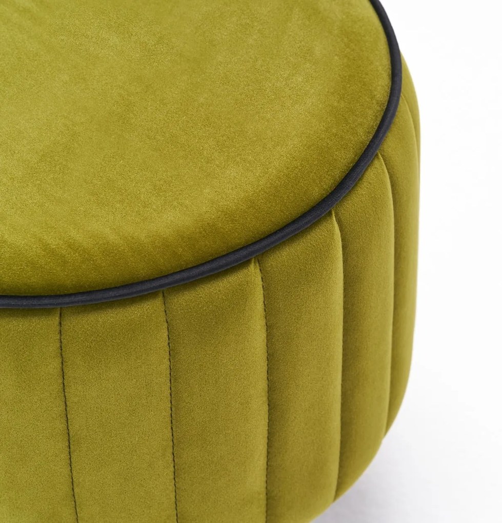 Atelier del Sofa Taburet Lindy Puf - Green, Zelená