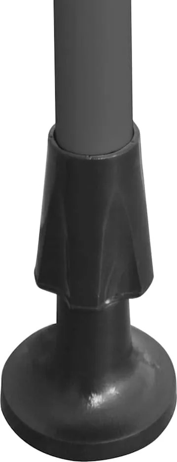 Ručně zatahovací markýza s LED světlem 150 cm modrobílá 145842