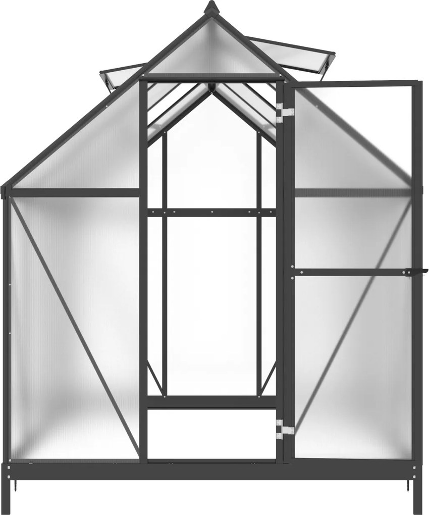 LANIT PLAST, s.r.o. skleník LANITPLAST SARANA 6x8 PC 4 mm černý LG4334