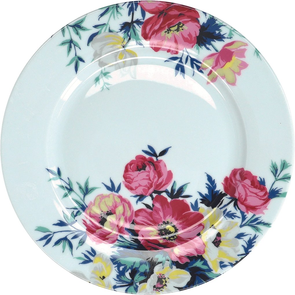 Mikasa Porcelánový dezertní talíř Clovelly s květy- 19cm