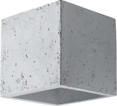 Nástěnné svítidlo SOLLUX Quad G9 1x40W bez zdroje SL.0487 beton