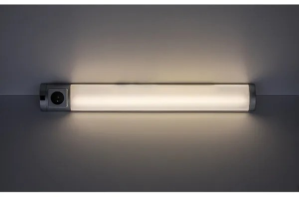 Rabalux 78039 - LED Podlinkové sv. se zás. SOFT 2E LED/8W/230V 4000K 68cm stříb.