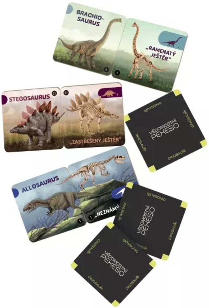 ALBI HRA Vědomostní pexeso Dinosauři *SPOLEČENSKÉ HRY* alpx152669