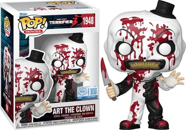 Funko POP! #1948 Movies: Terrifier - Art the Clown (Bloody) (Šance na Chase)