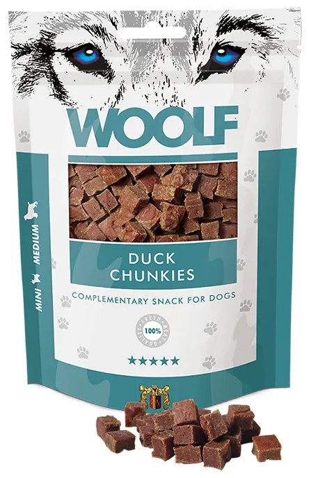 Woolf Chunkies z kachního masa 100g