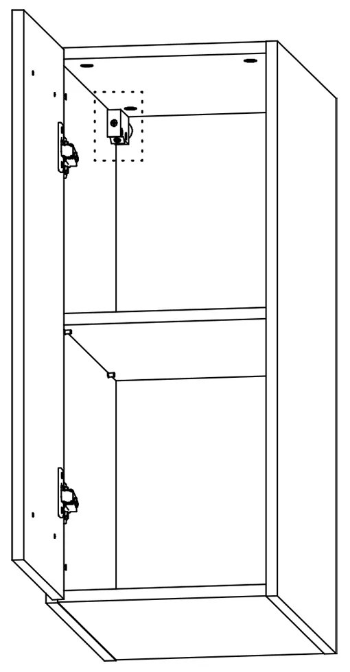 LANGEN ap | horní skříňka G30G | push open | UNI provedení | artisan
