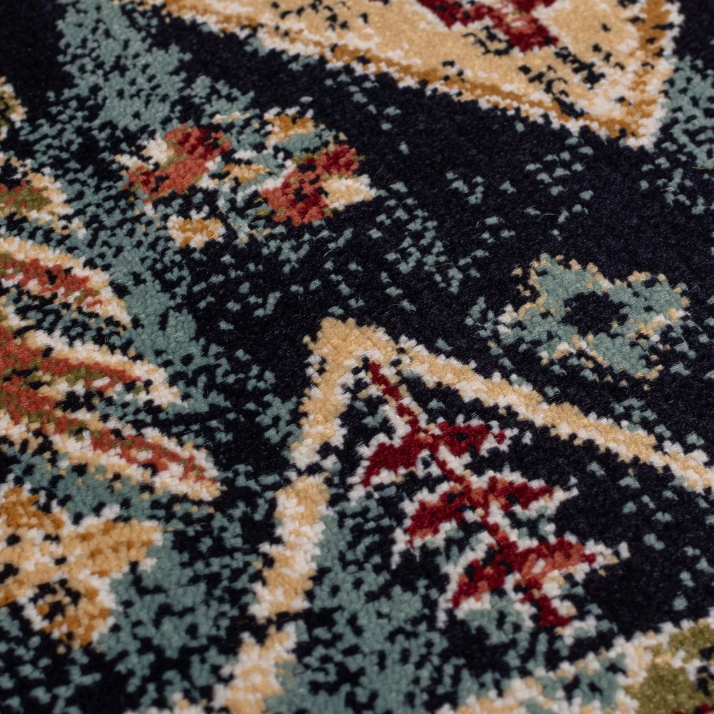 Flair Rugs, Běhoun Sincerity Royale Gillingham Blue, 60x230, vícebarevná, chodba / předsíň