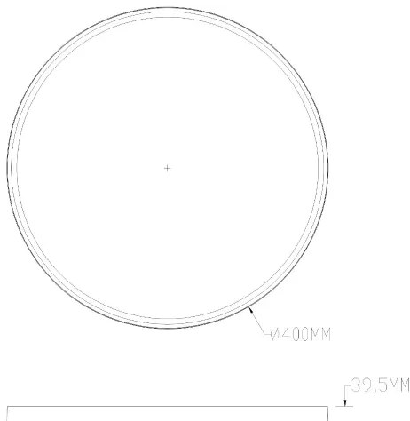 Zuma Line MS750400R-BK&GD-LED RGBW Stm. svít. ORBITRAL 32W/230V+8W černá/zl.+DO