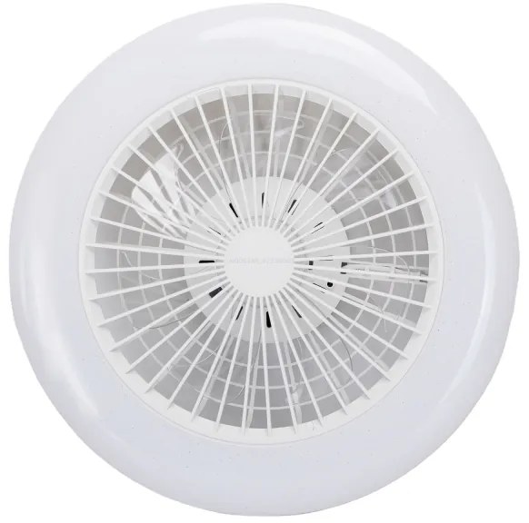Aigostar-LED Stmívatelný str. ventilátor LED/40W/230V 2700-6500K 50cm+DO bílá