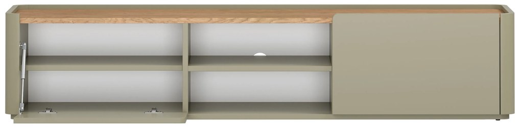 TV stolek Elivo 170 cm - eukalyptus / dub baltic dune