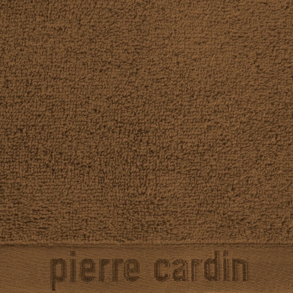 BAVLNĚNÝ RUČNÍK PIERRE CARDIN EVI 50X90 CM MEDOVÁ