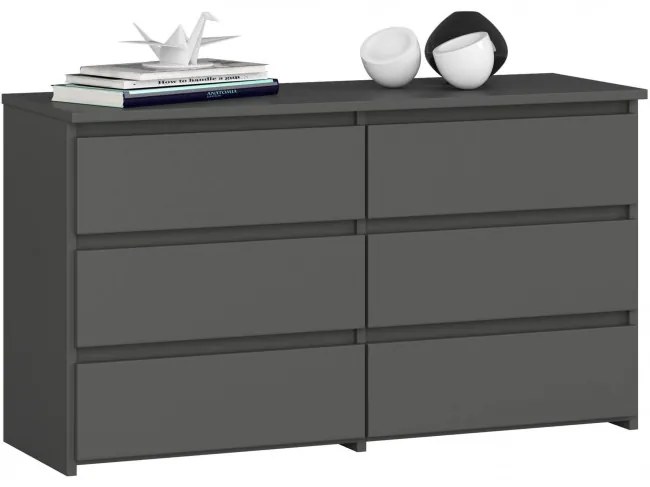 Komoda CL100 6SZ šedá