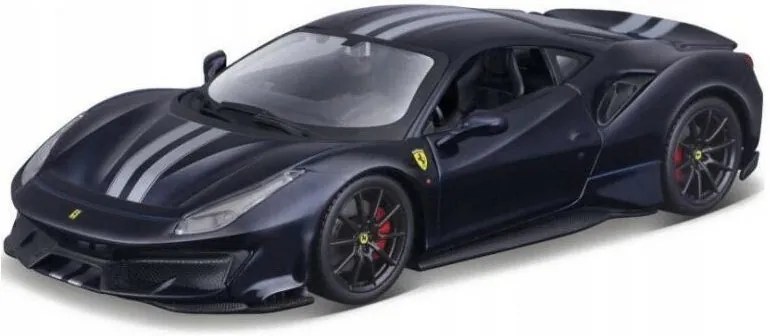 Bburago ferrari 488 pista 1:24 tmavě modrá