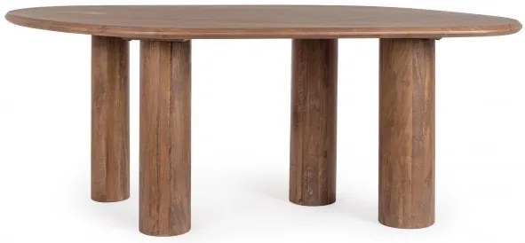 BIZZOTTO Jídelní stůl SANAT 200 cm hnědý 0747333