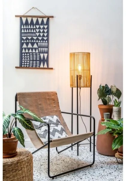 Lucide 03740/01/72 - Stojací lampa JANTINE 1xE27/40W/230V