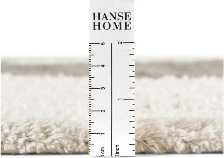 Šedý/krémový pratelný/ručně tkaný bavlněný dětský koberec 140x200 cm Snuggle Emil – Hanse Home