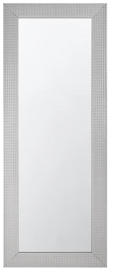 Nástěnné stříbrné zrcadlo 50 x 130 cm DERVAL