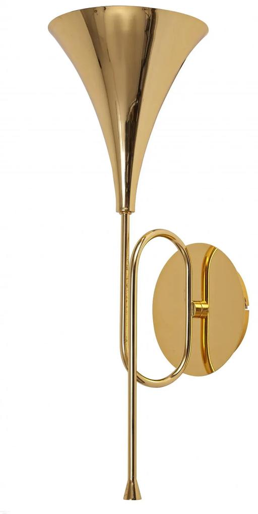 Mantra 5898 Jazz, stylová nástěnná lampa, 1x20W E27, kov/zlatá, výška 51cm