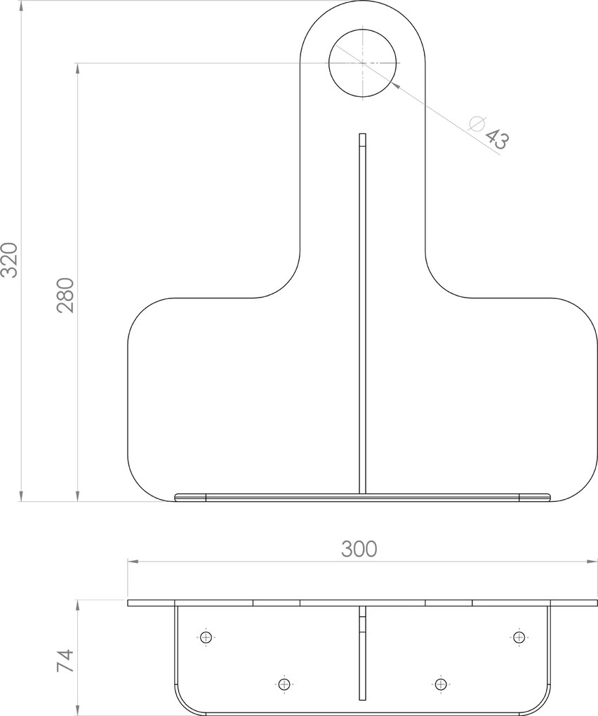 Sapho TETRIS držák umyvadla nástěnná baterie černá mat TZ429