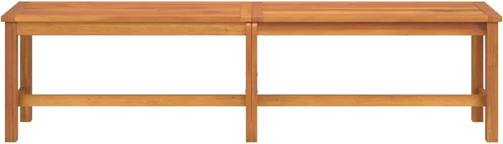 Zahradní lavice 180 x 35 x 45 cm masivní akáciové dřevo 319421