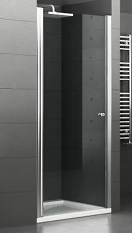 ROSS Mono 65x195 cm -  jednokřídlé sprchové dveře pro niku 65 až 70 cm Výplň: čiré
