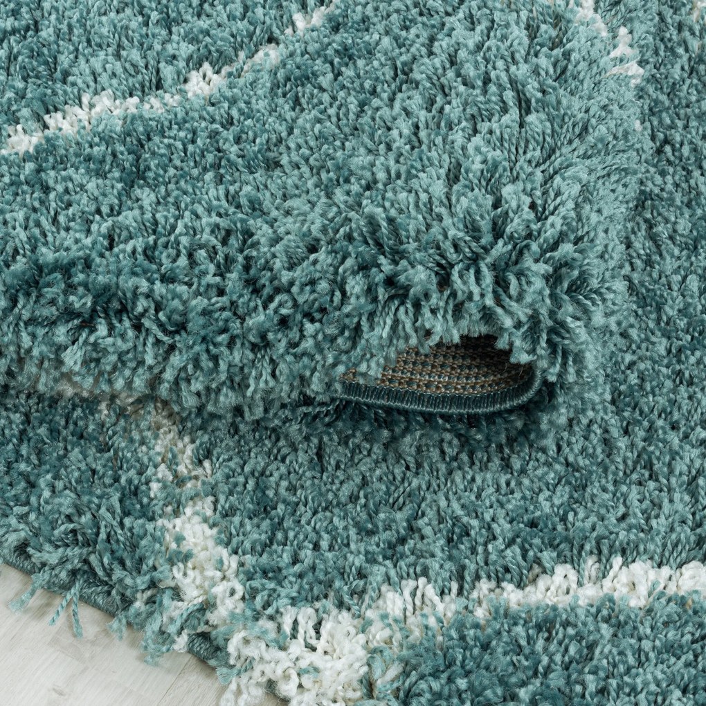 Ayyildiz Kusový koberec ALVOR 3401, Modrá Rozměr koberce: 60 x 110 cm