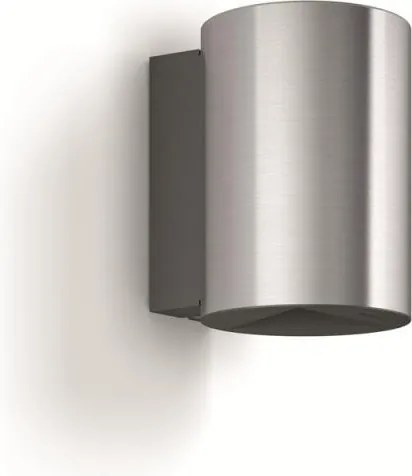 PH 17357/47/P0 LED Venkovní nástěnné svítidlo Philips Buxus 17357/47/P0 chromové 2700K - PHILIPS (915005403801)