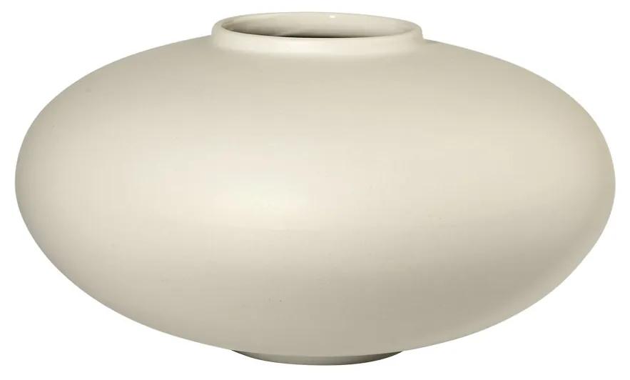 Kameninová váza výška 10 cm MARA ASA Selection - krémová