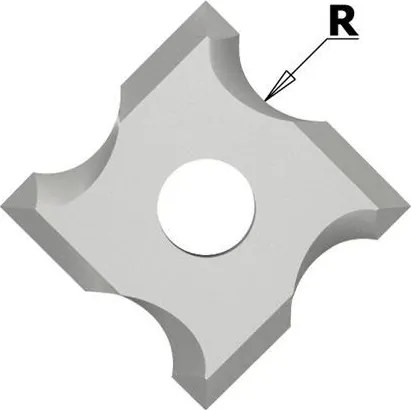 IGM N034 Žiletka tvrdokovová radiusová - R1,5 mm MDF+_