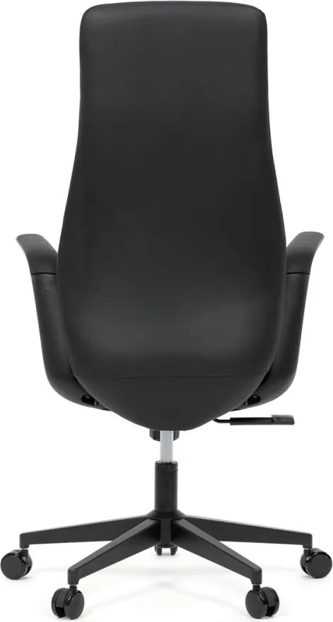Kancelářské křeslo KA-T8325 BK, synchronní mechanismus, černá ekokůže (66 x 62) cm