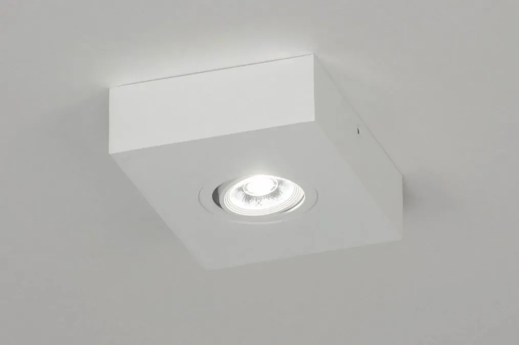 Stropní LED svítidlo Spot Quality Quadra 1 White